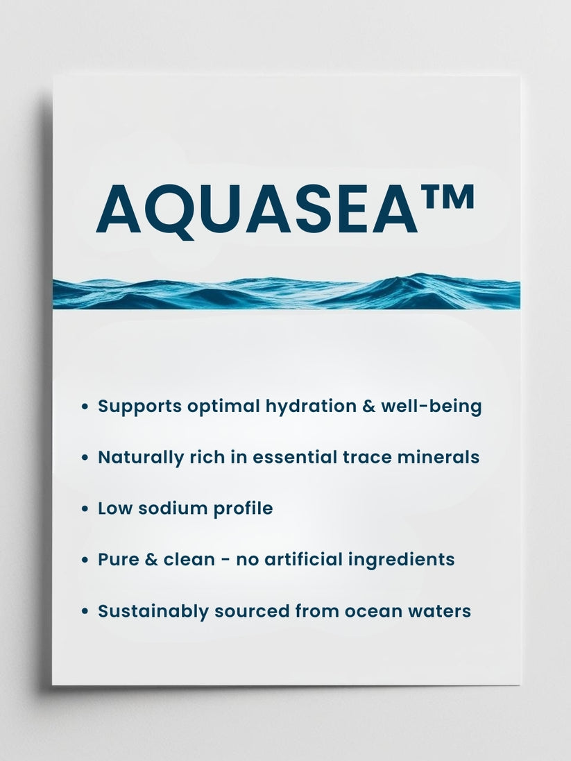 AquaVIVE's AQUASEA™ Liquid Magnesium Trace Minerals with Eye Dropper ...
